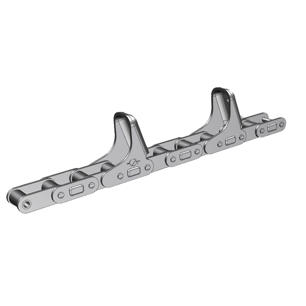 Corn harvester chain